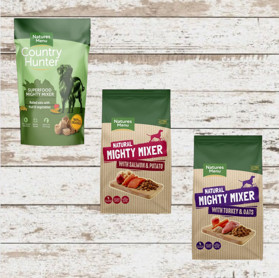 Natures Menu Mighty Mixer or Superfoods Mixer – Baber Animal Feeds