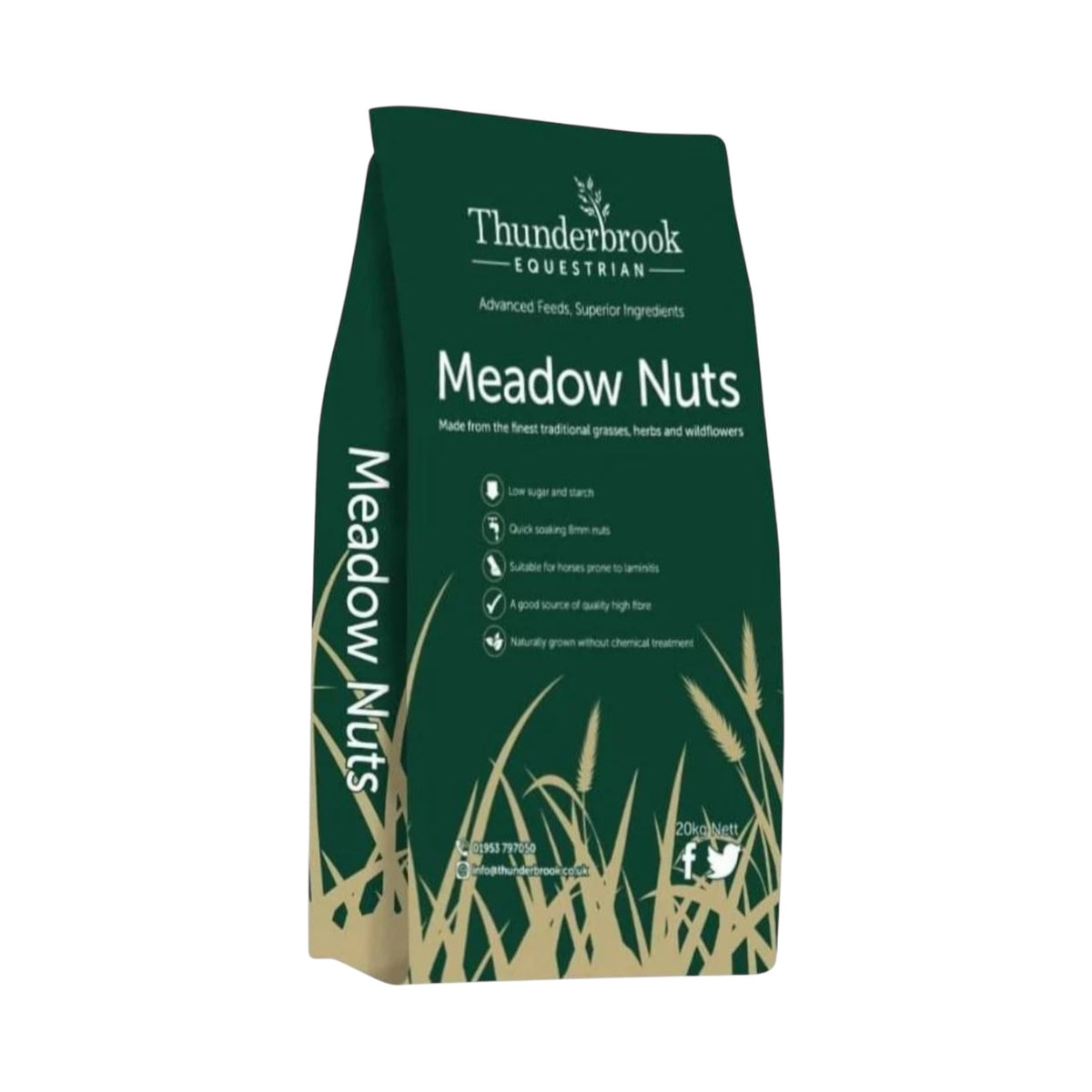 Thunderbrook Organic Meadow Nuts 20kg – Baber Animal Feeds