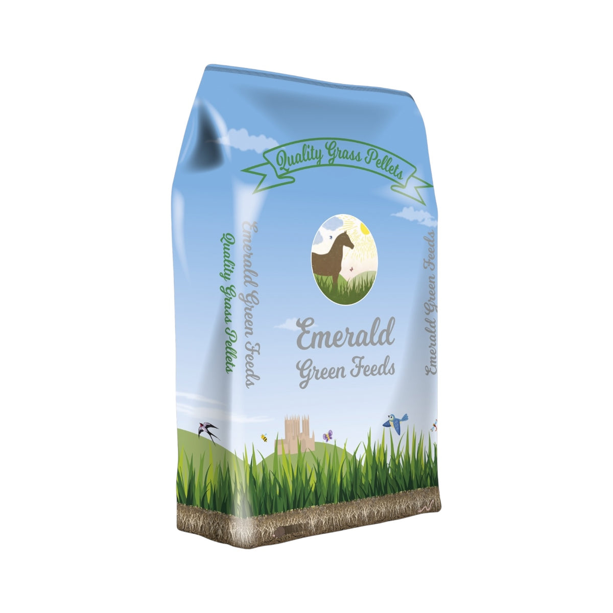 Emerald Green Grass Pellets – Baber Animal Feeds