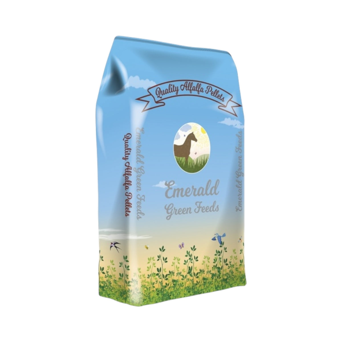 Emerald Green Alfalfa Pellets – Baber Animal Feeds