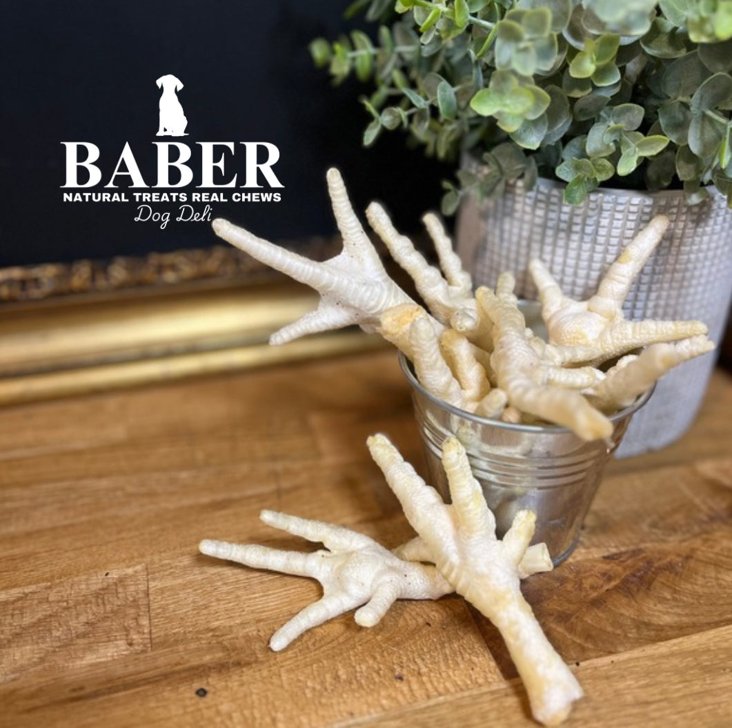 Puffed Chicken Feet – Baber Animal Feeds