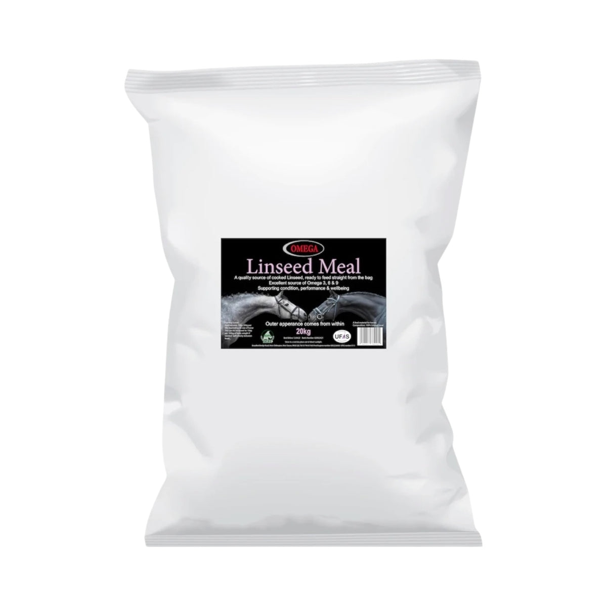 Omega Equine Micronised Linseed Meal 20KG – Baber Animal Feeds